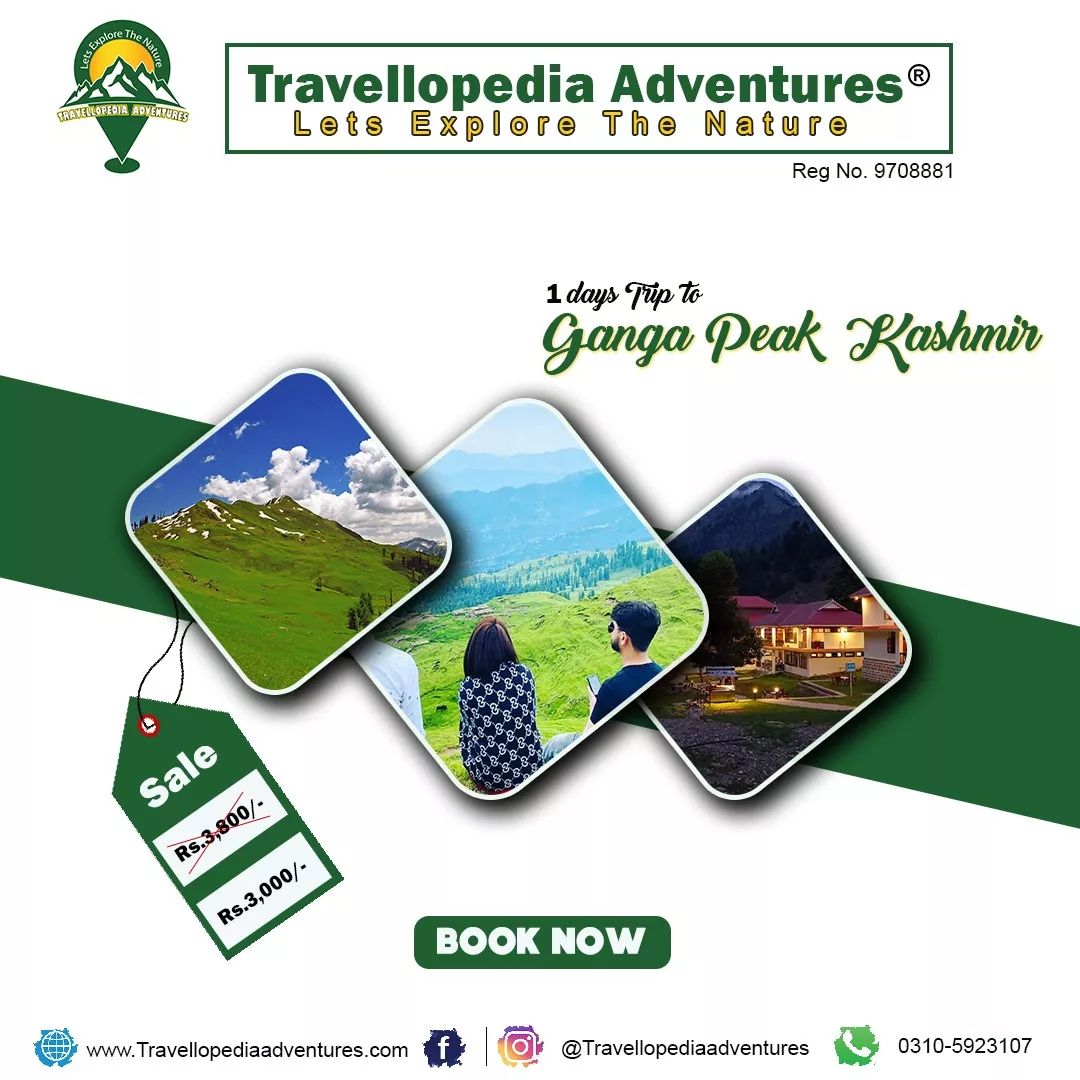 1 Day Tour to GANGA PEEK Rs 3000 - Ganga Choti | Travelot.pk