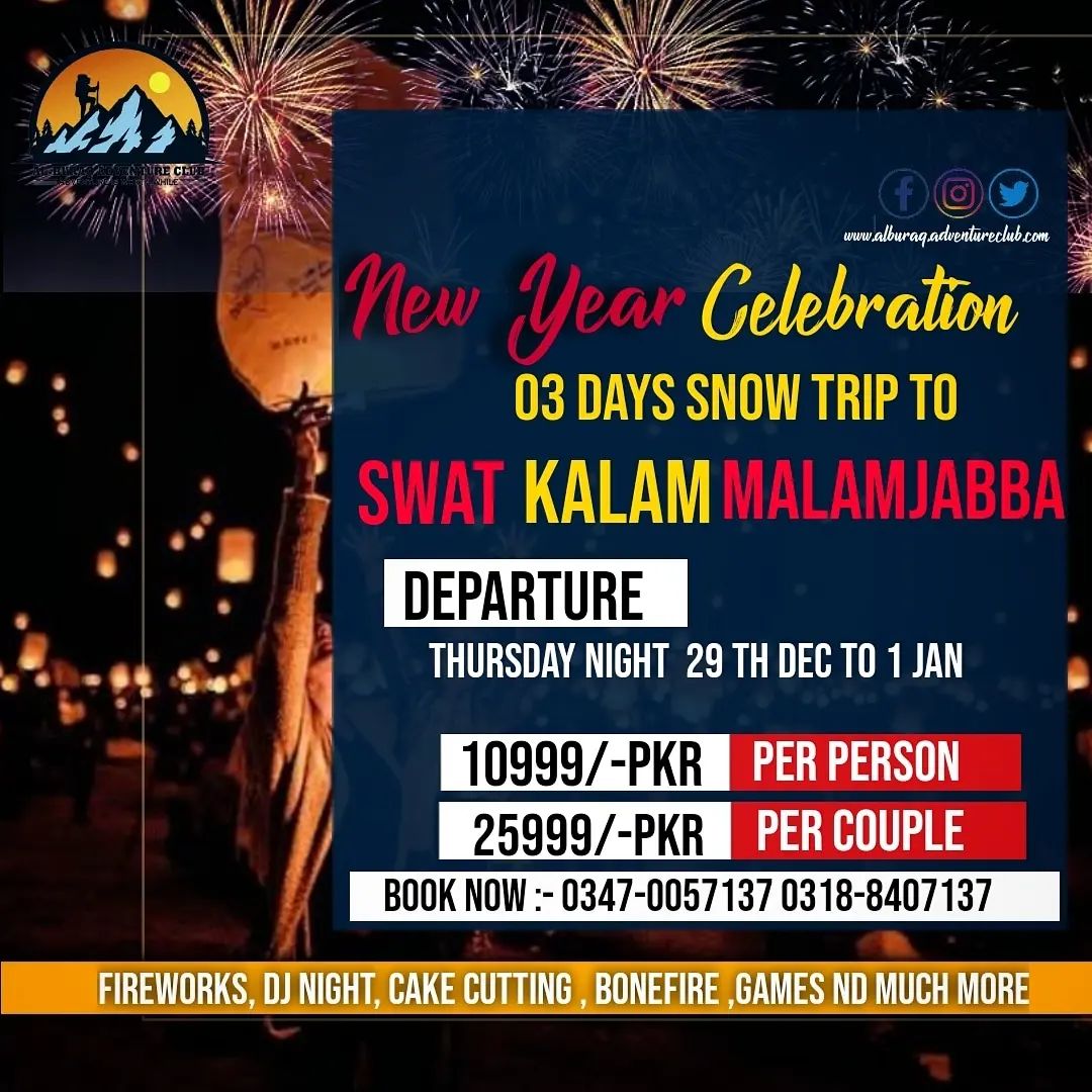 3 Days & 2 Nights Tour to swat valley Rs 10999 - SWAT | Travelot.pk